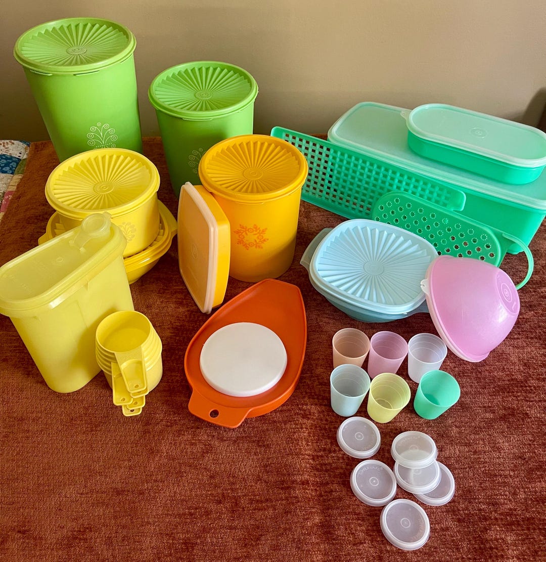 Vintage Tupperware Sets - Etsy