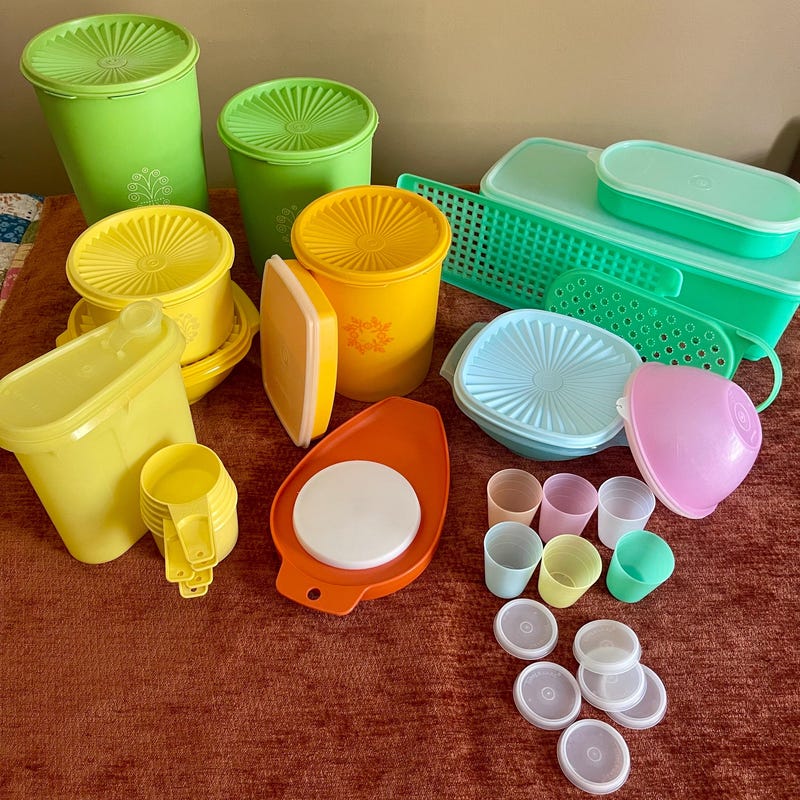 Tupperware Set - Etsy