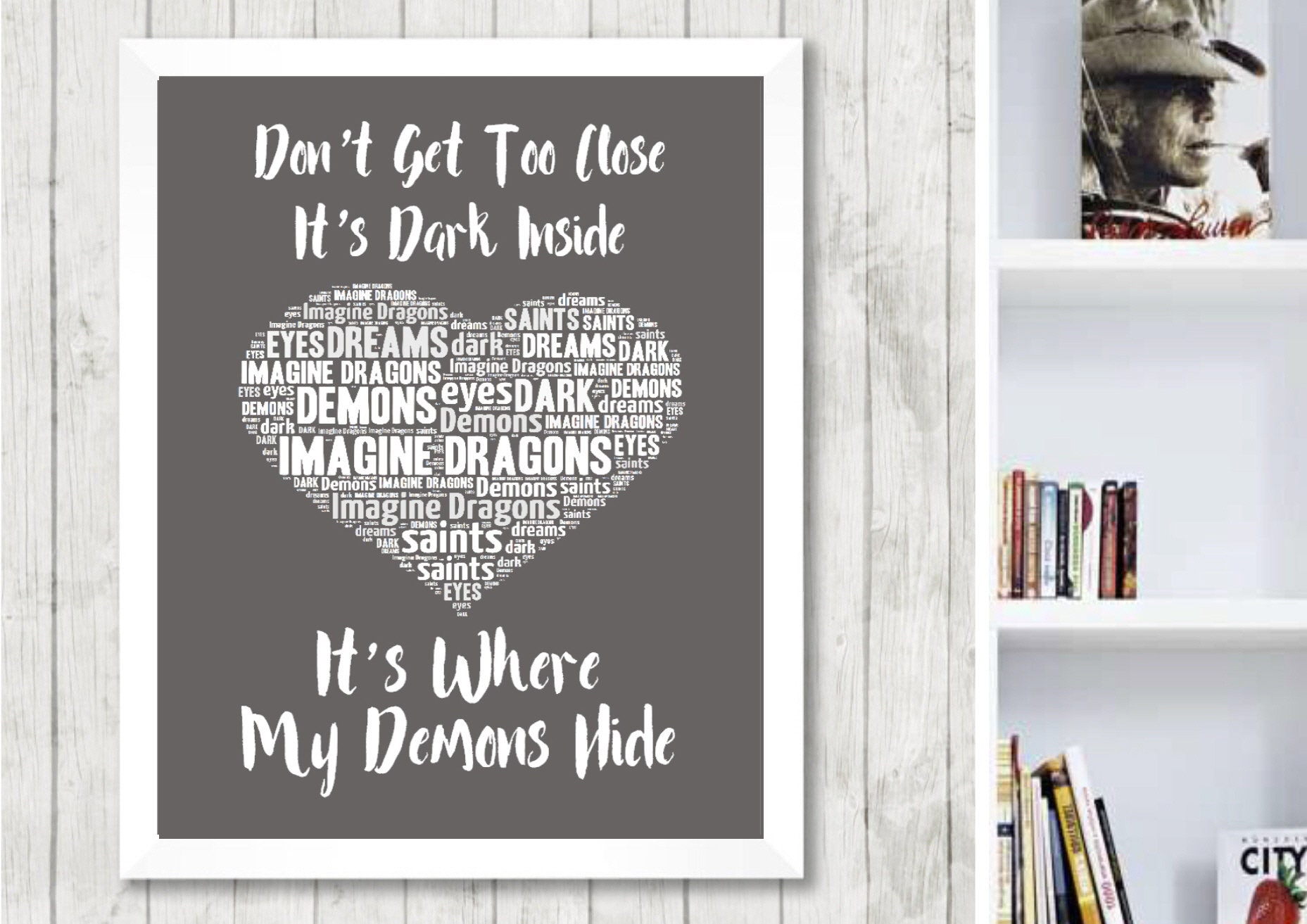 Imagine Dragons Demons Poster