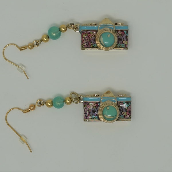 Camera Earrings - Etsy