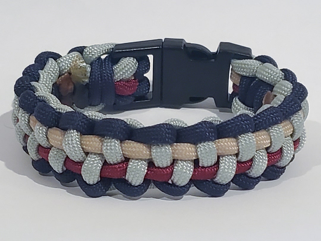 MHA Fire Villain Inspired Paracord Bracelet - Etsy
