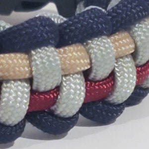 MHA Fire Villain Inspired Paracord Bracelet - Etsy