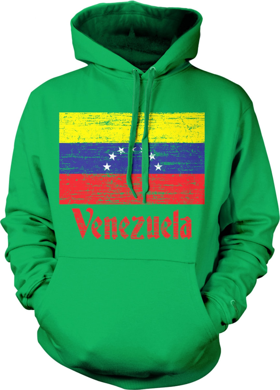 Flag of Venezuela, Venezuelan Pride Flag Hooded Sweatshirt, NOFO_00026 ...