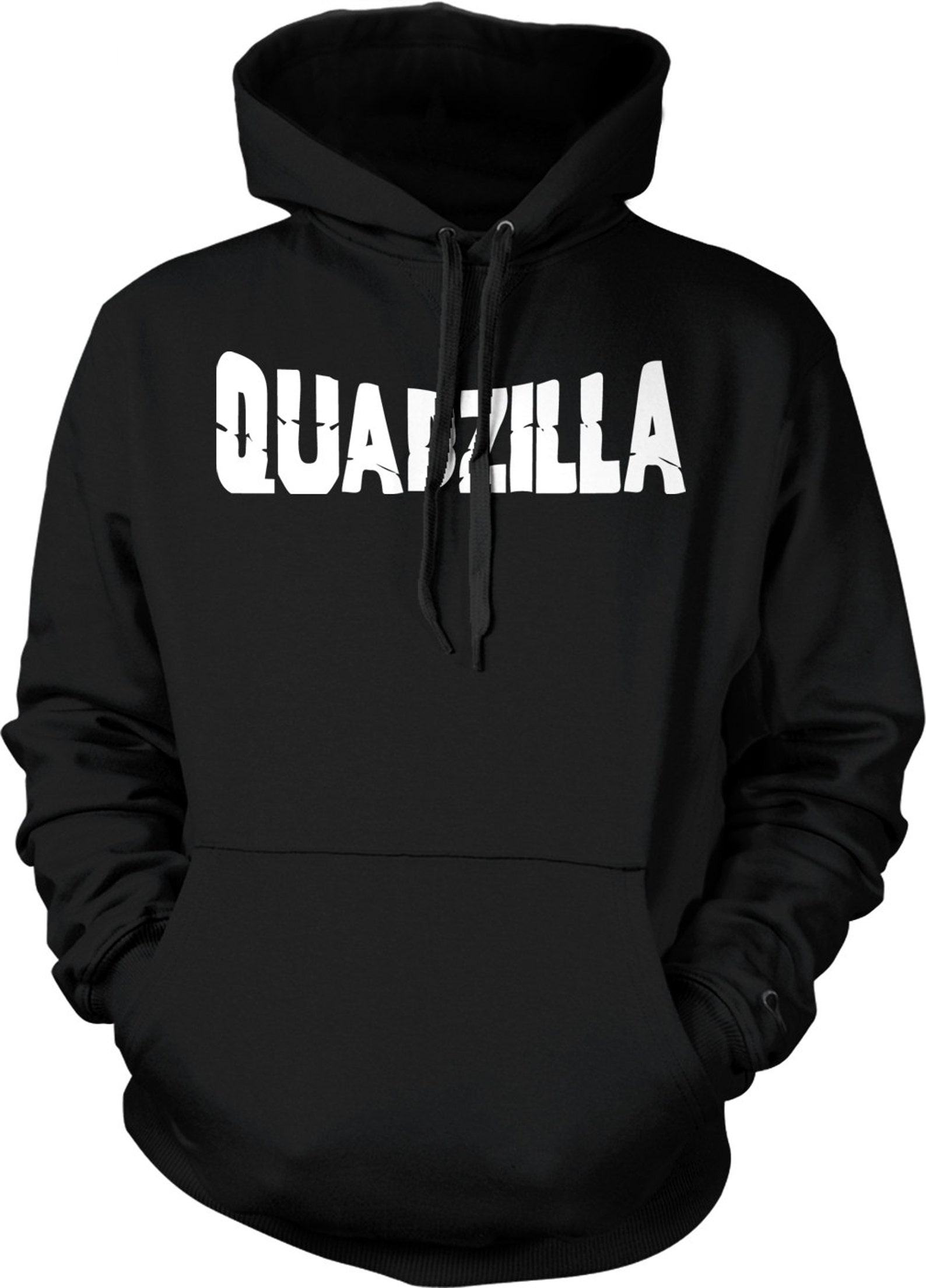 Quadzilla Huge Quads Power Squat Hooded Sweatshirt | Etsy