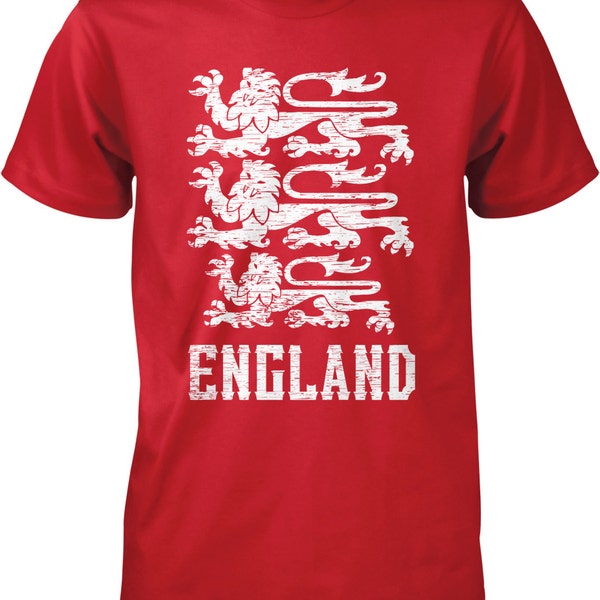 Three Lions England Shirt - Etsy