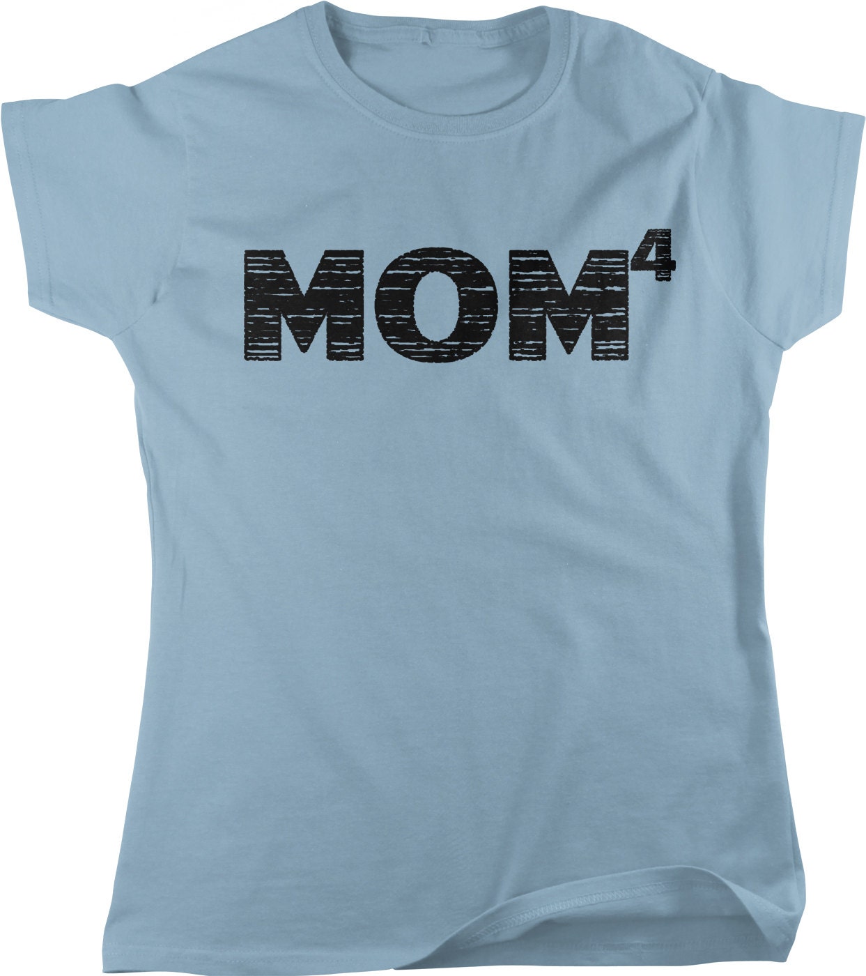 Mom4 Four Kids Mother's Day Best Mom Mother of 4 | Etsy