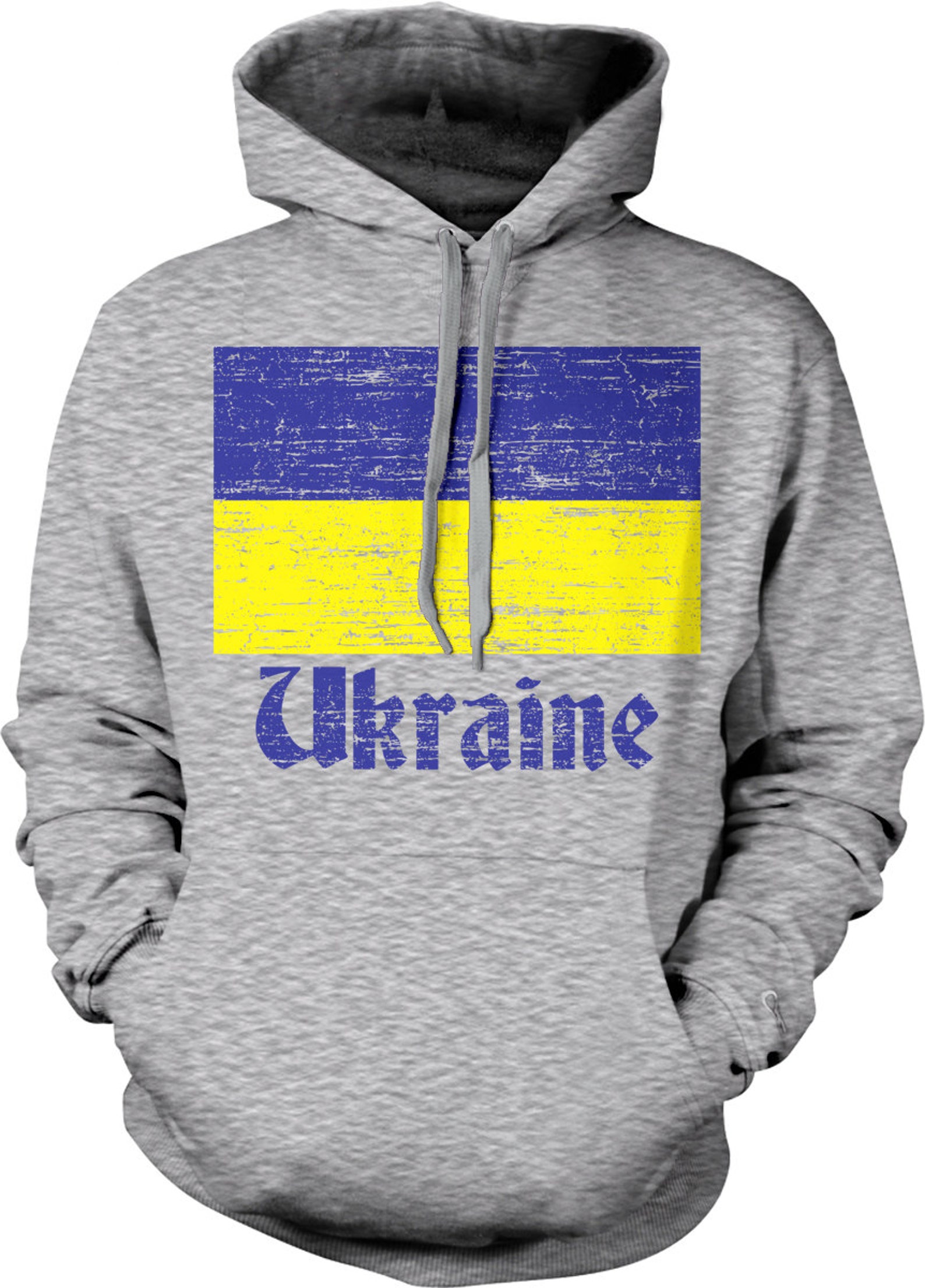 Flag of Ukraine Support Ukraine Pride Hooded Sweatshirt - Etsy