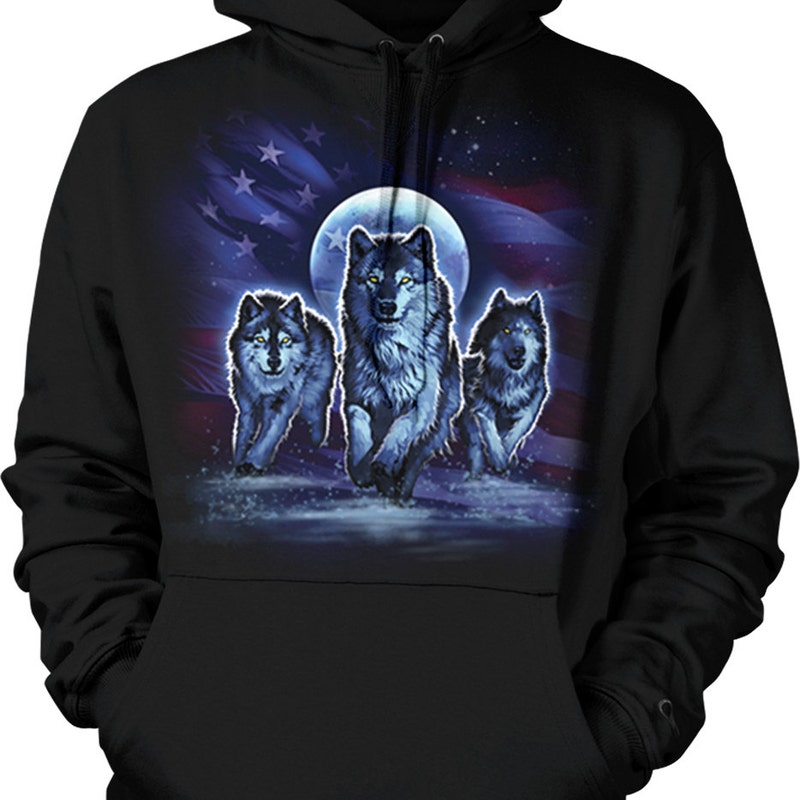 Galaxy Wolf Shirt - Etsy