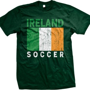Ireland Soccer Irish Football Flag EIRE Men's T-shirt - Etsy UK