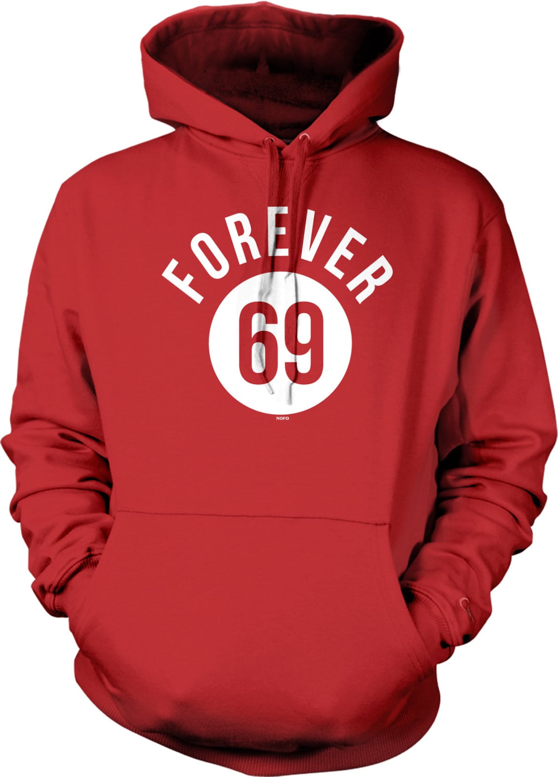 Forever 69 Hooded Sweatshirt NOFO_01389 | Etsy