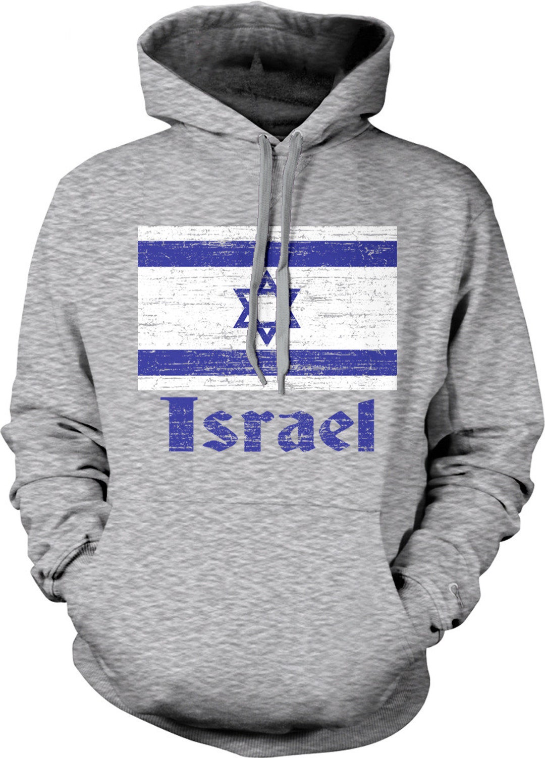 Flag of Israel, Israeli Flag, Israel Pride Hooded Sweatshirt, NOFO ...