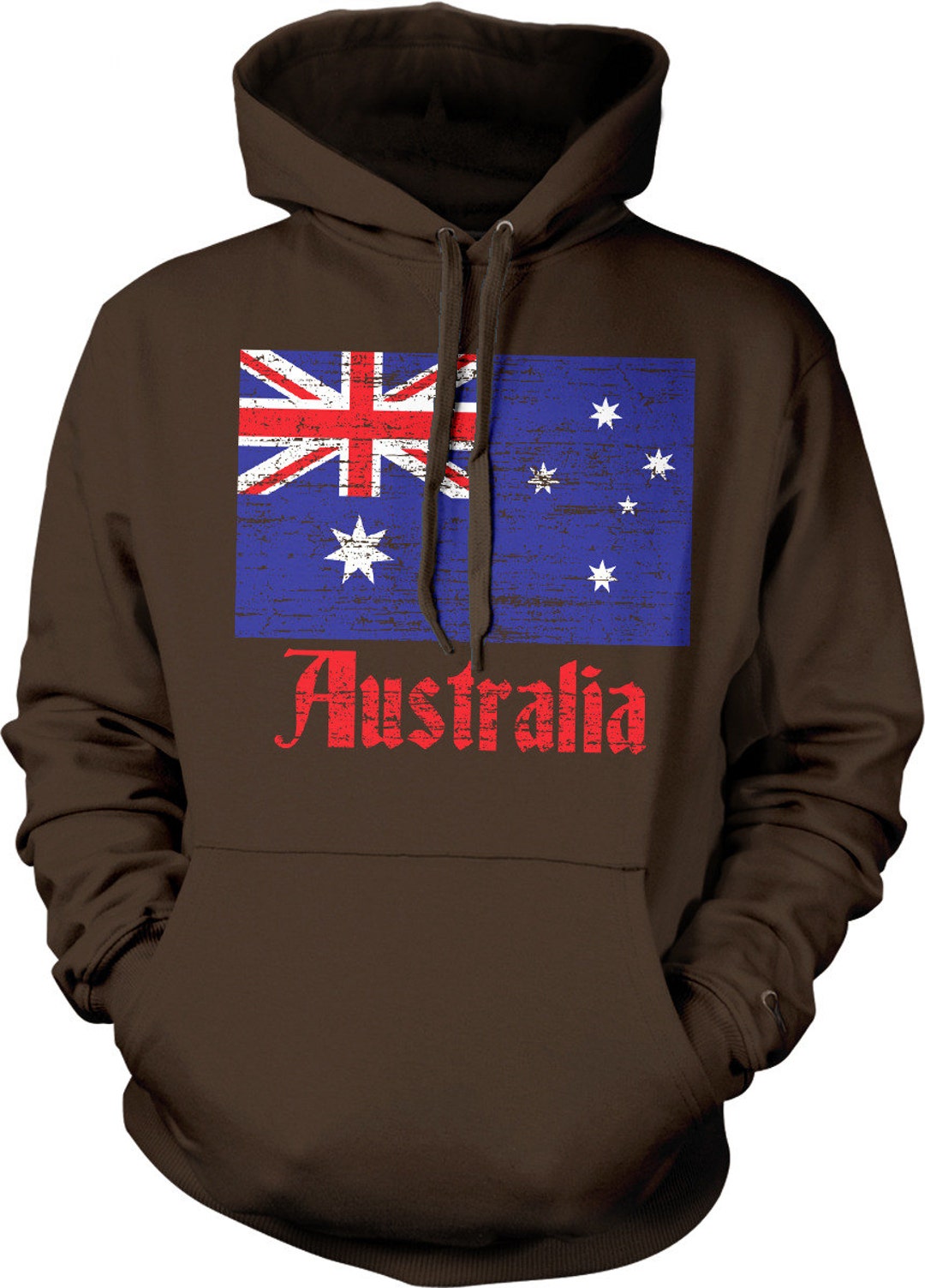 Flag of Australia, Australian Flag Hooded Sweatshirt, NOFO_00006 - Etsy