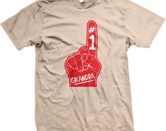 Number One Grandpa - Etsy