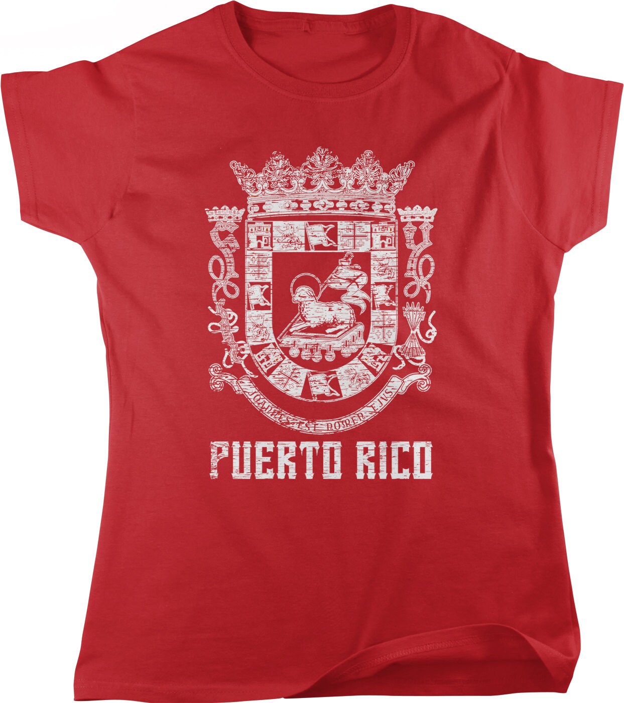 Puerto Rico Coat of Arms Spanish Crown Lamb of God St. - Etsy