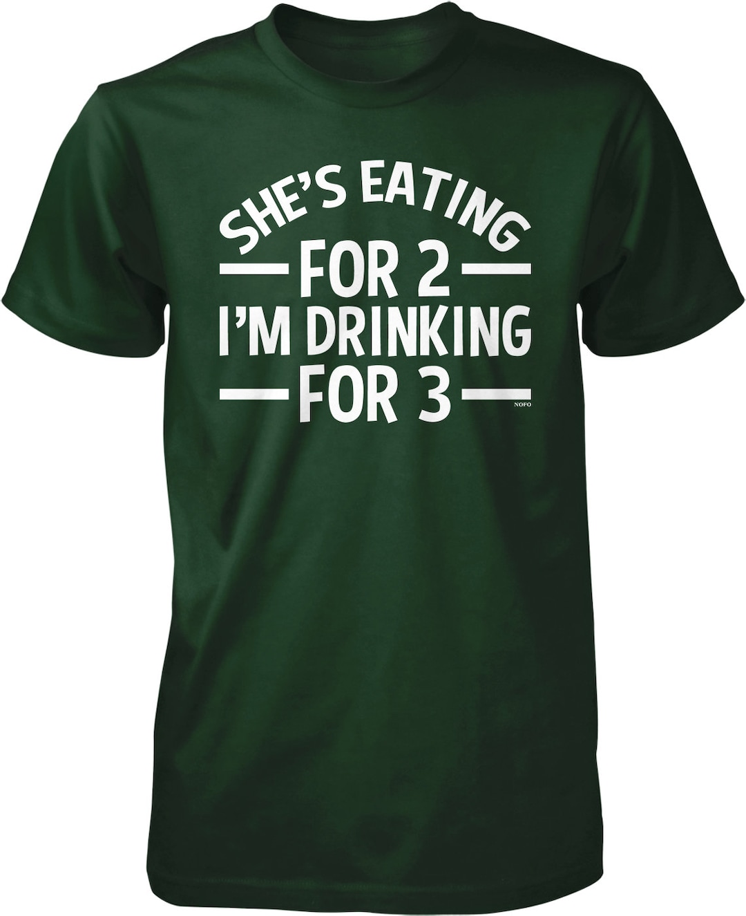 She's Eating for 2, I'm Drinking for 3 Men's T-shirt, NOFO_01315 - Etsy