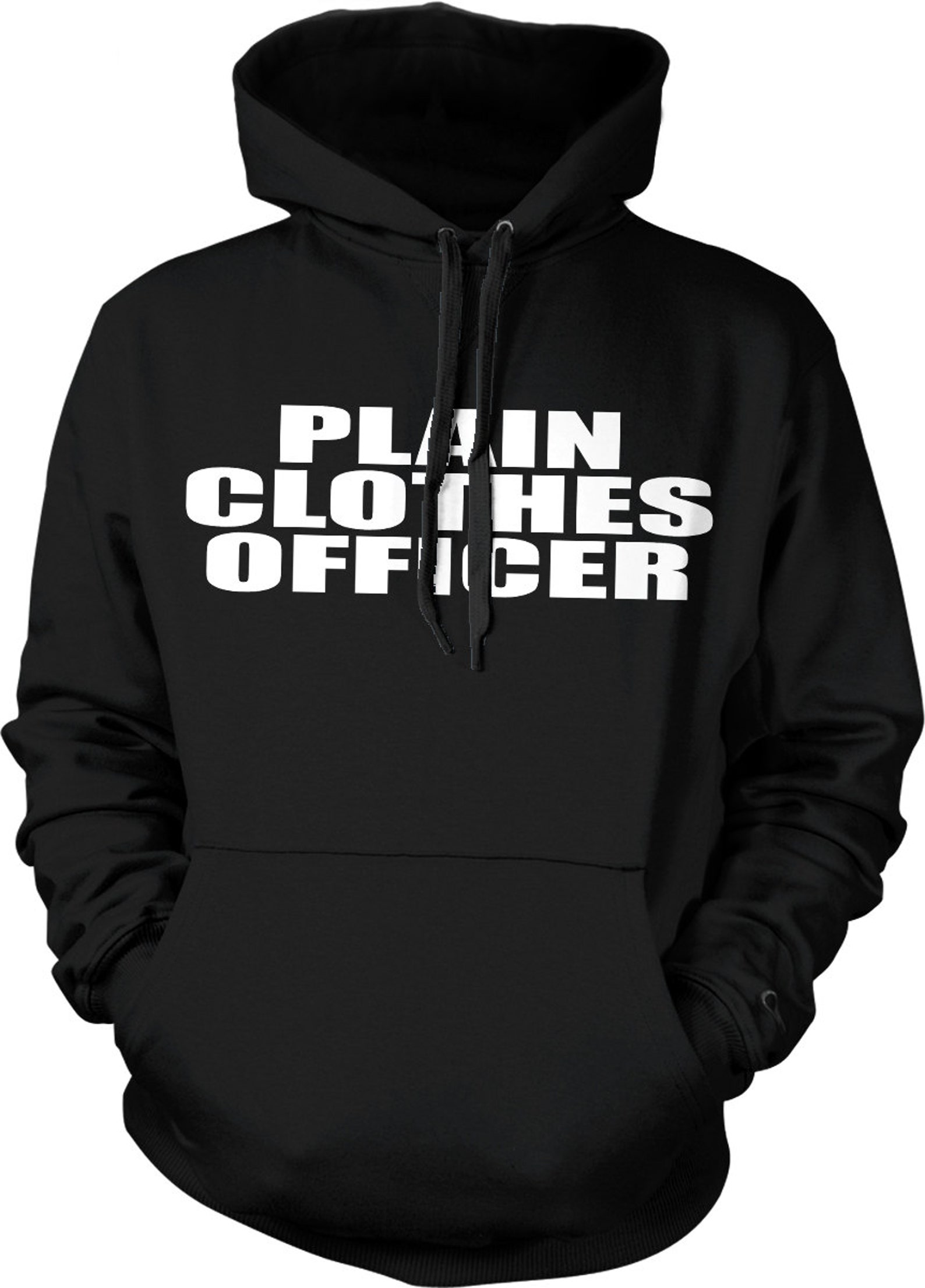 Plain Clothes Officer Deep Cover Undercover Hooded - Etsy