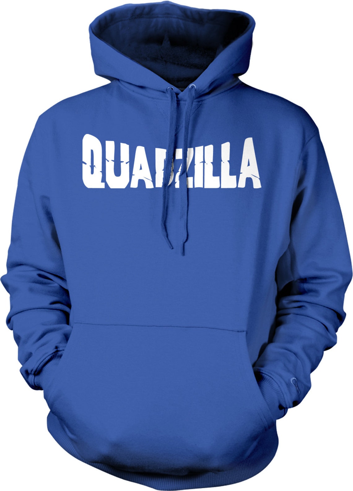 Quadzilla Huge Quads Power Squat Hooded Sweatshirt | Etsy