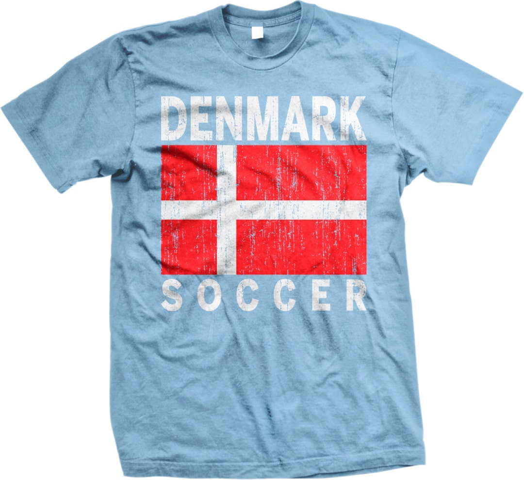 Denmark Soccer Danish Football Pride Men's T-shirt - Etsy