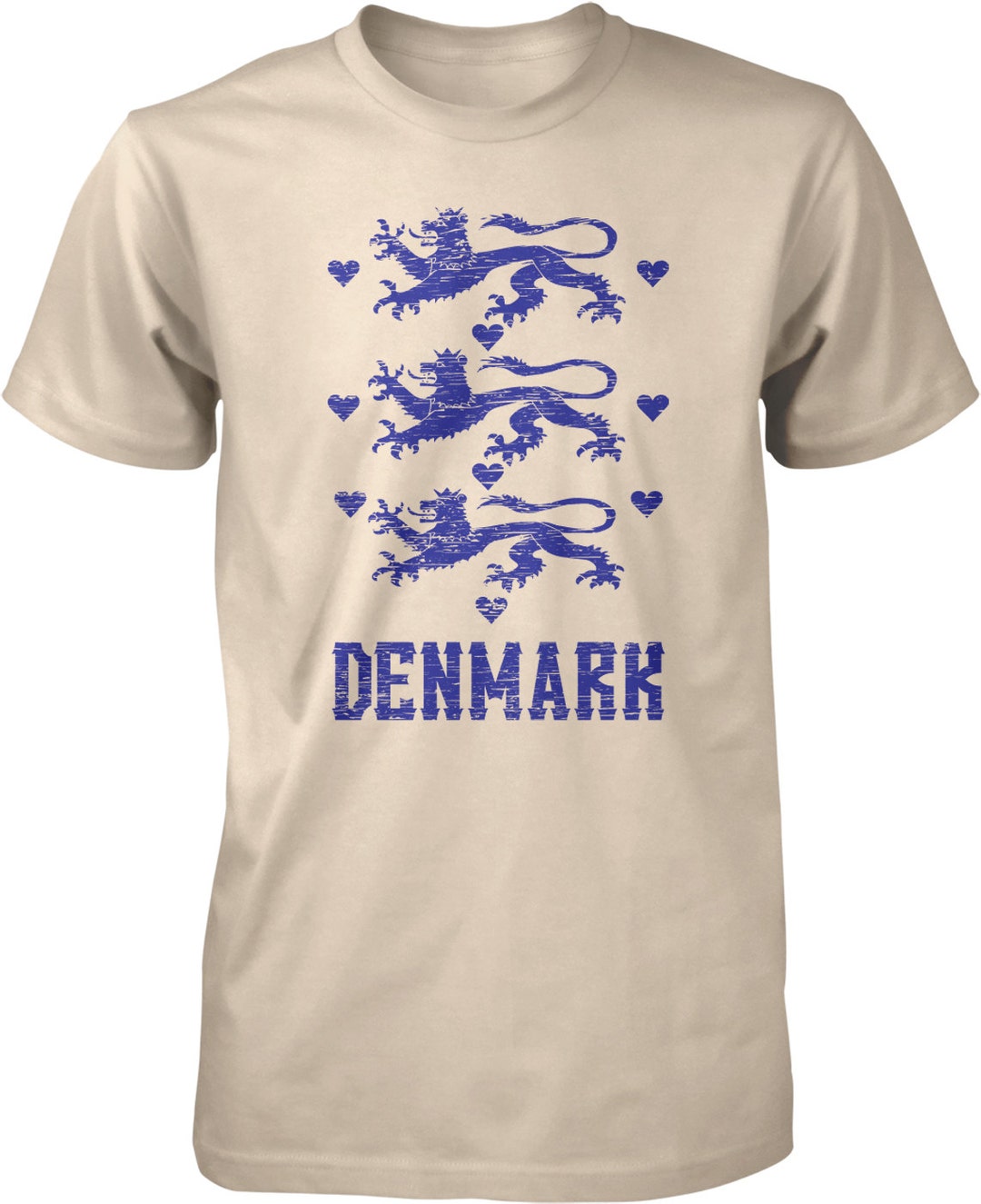 Denmark Coat of Arms, House of Estridsen, Kingdom of Denmark Men's T ...