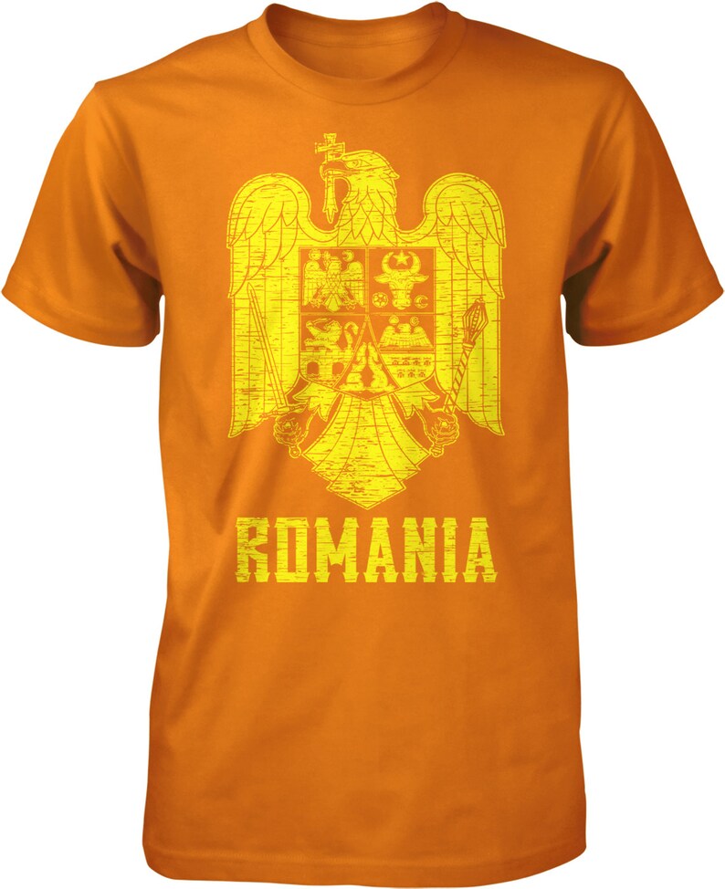 Romania Coat of Arms Romanian Parliament Eagle Men's - Etsy