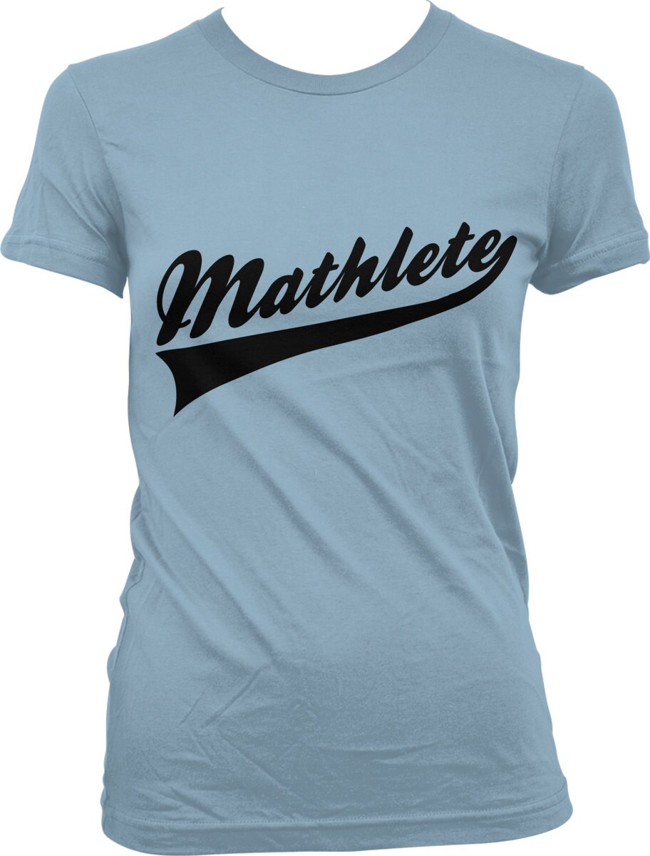 Mathlete Math Nerd Number Cruncher Juniors T-shirt | Etsy