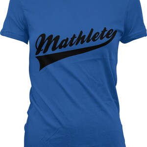 Mathlete Math Nerd Number Cruncher Juniors T-shirt - Etsy