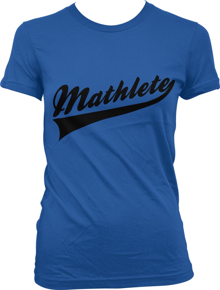 Mathlete Math Nerd Number Cruncher Juniors T-shirt | Etsy