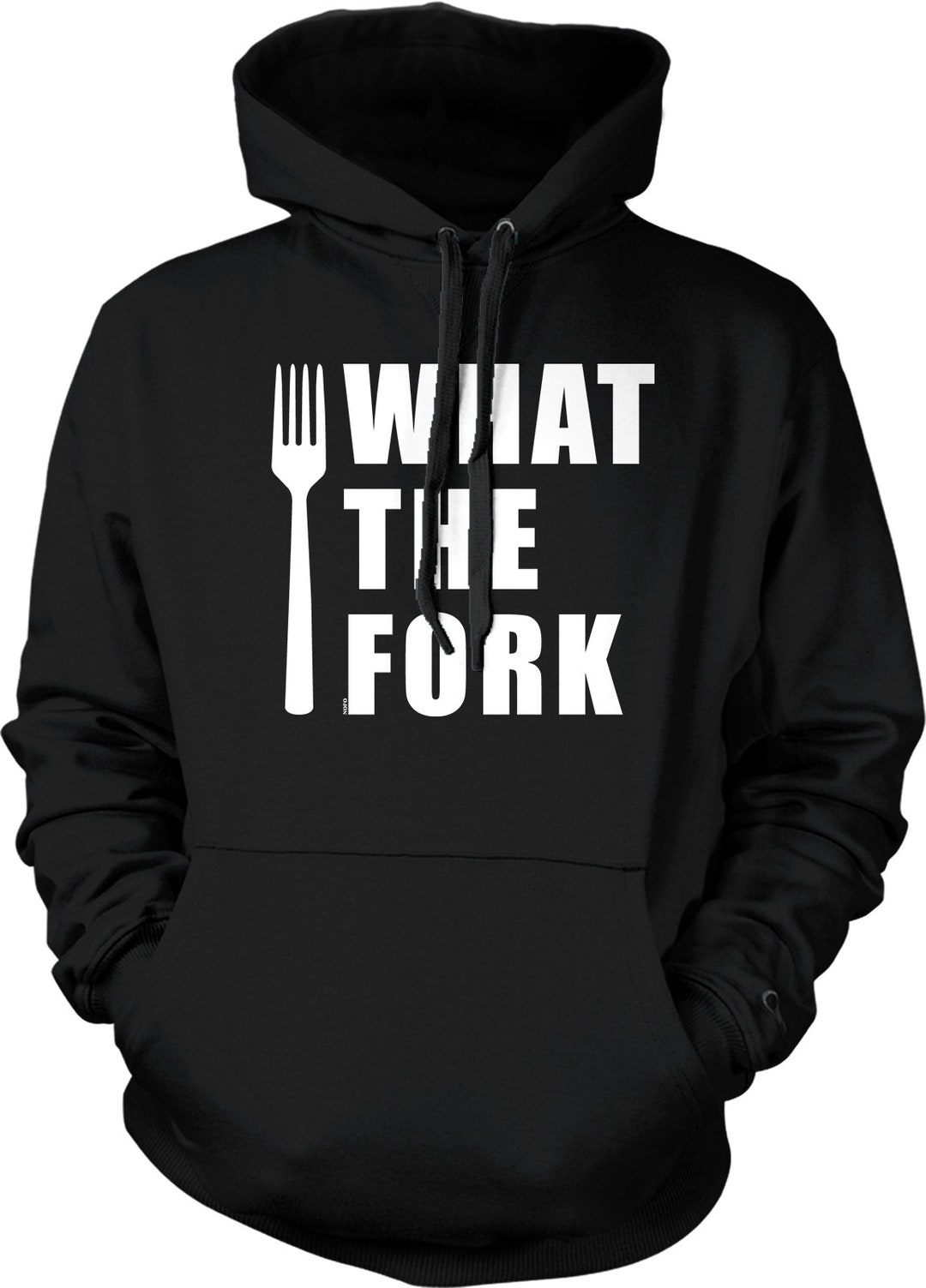What the Fork Hooded Sweatshirt, NOFO_02808 - Etsy