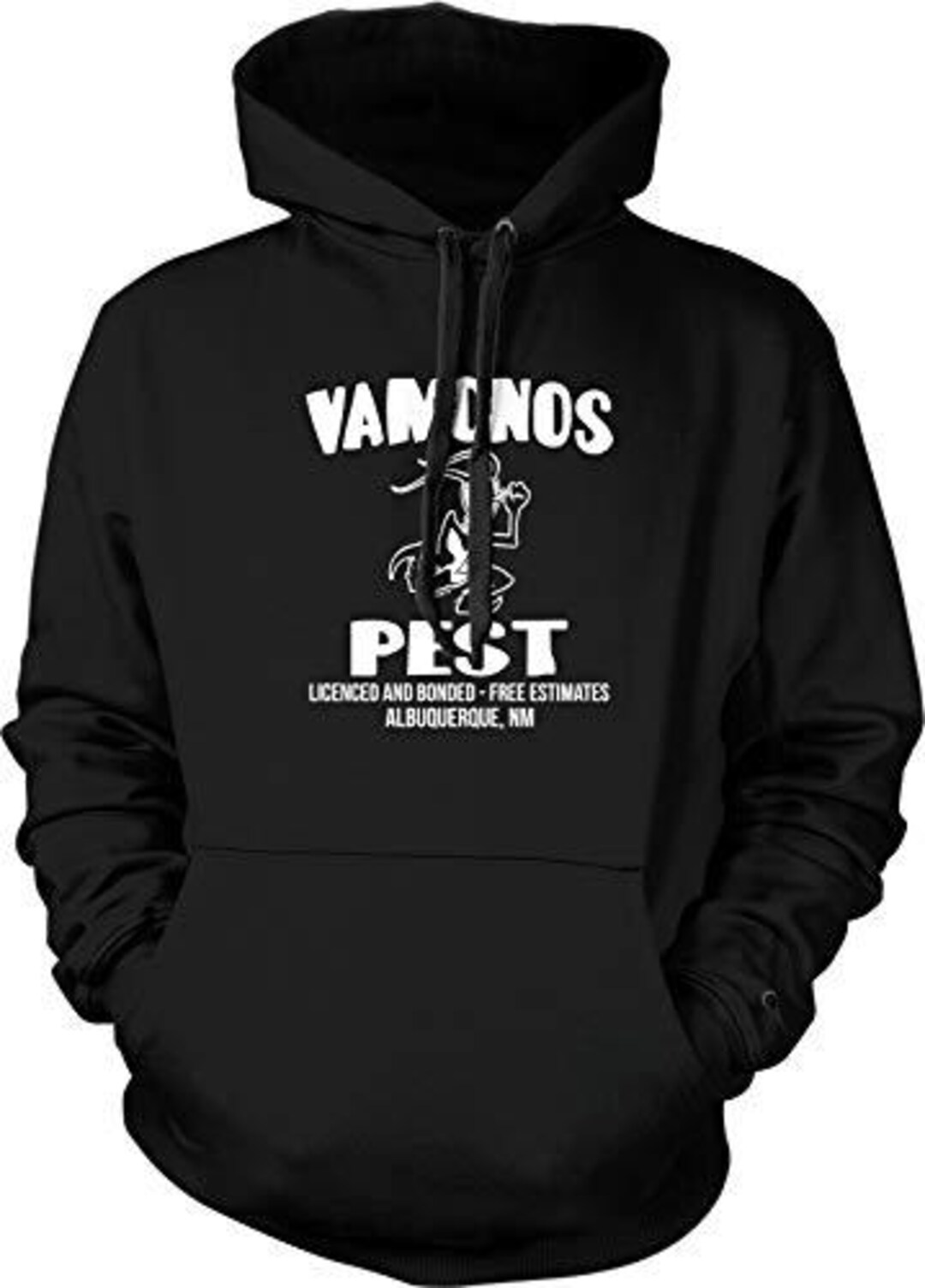 Hooded Sweatshirt: Vamonos Pest Albuquerque NM Design - Comfortable ...