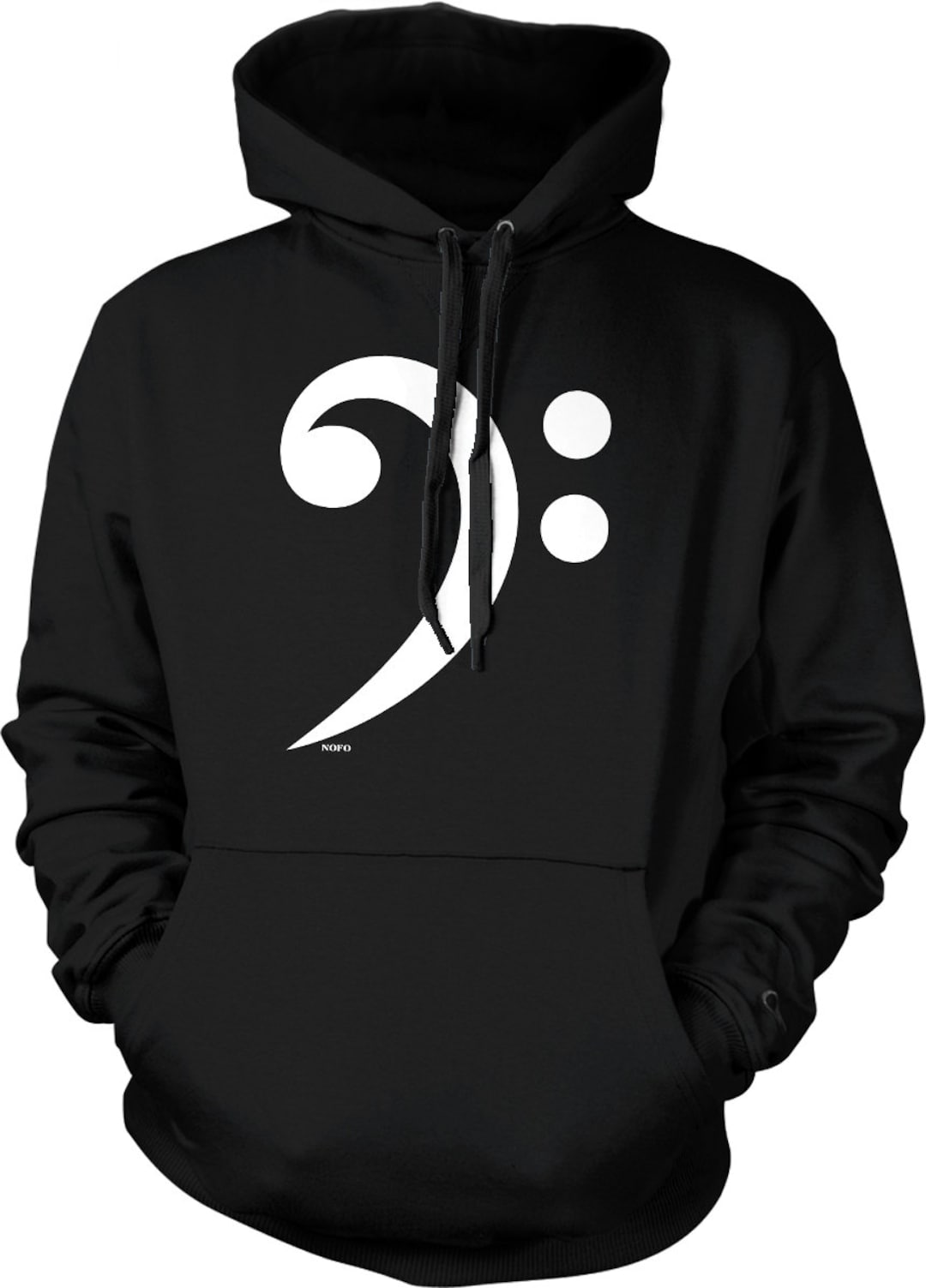Bass Clef, F-clef, F3 Hooded Sweatshirt, NOFO_00534 - Etsy