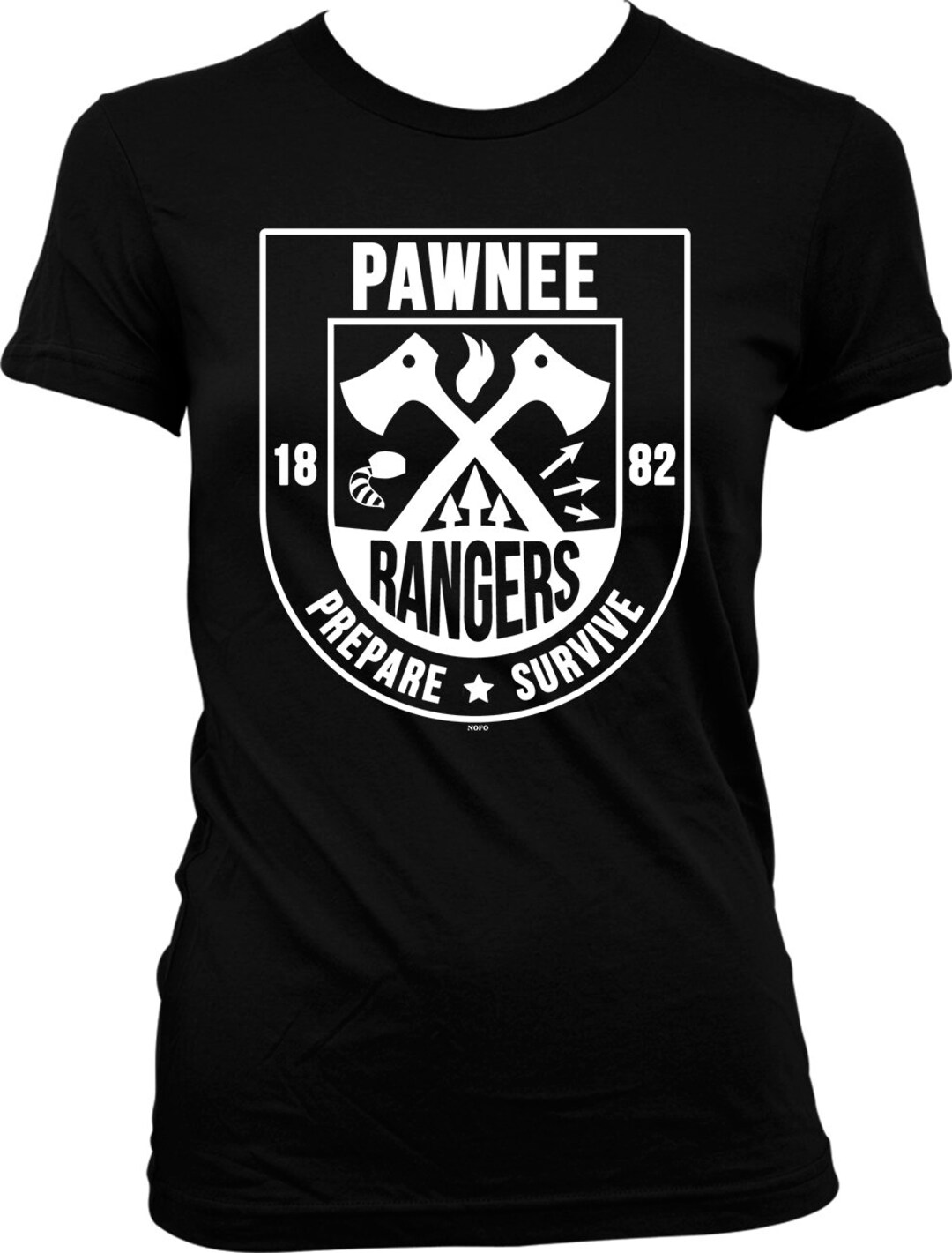 Pawnee Rangers Prepare Survive 1882 Juniors T-shirt - Etsy