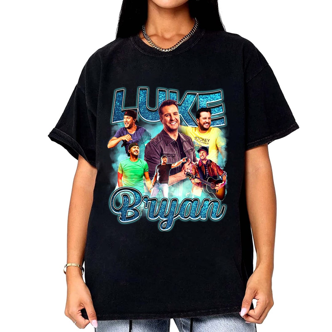 Retro Luke Bryan Png, Luke Bryan Fan Png, Vintage 90s Luke Bryan Png ...