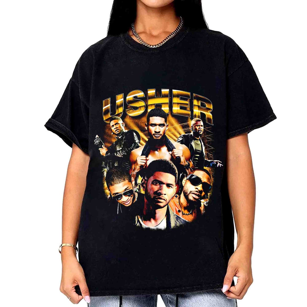 Retro Usher Png, Usher Fan Png, Usher Png, Vintage 90s Usher Png, Usher ...