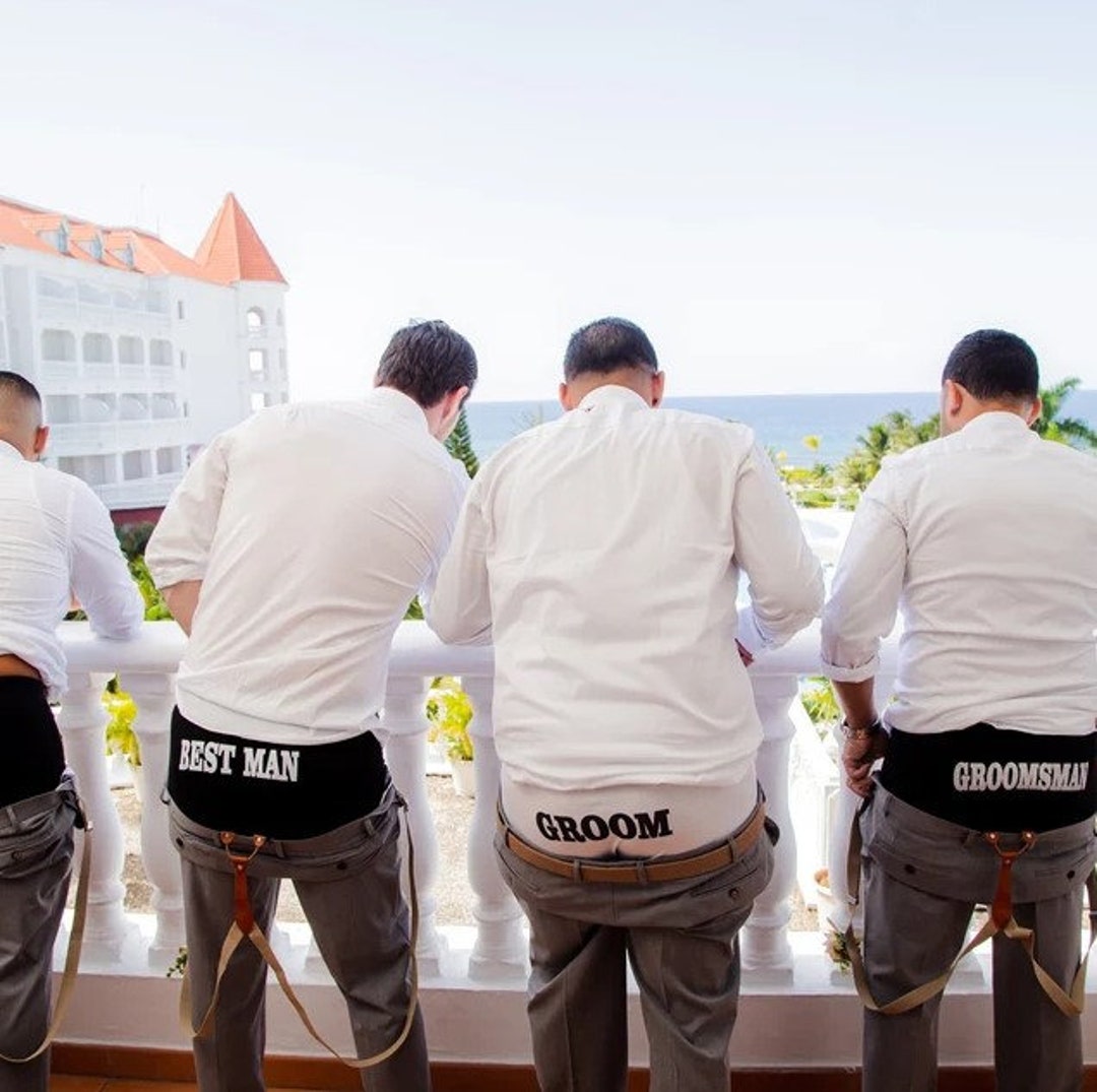 Wedding Party Boxer Briefs Set of 6, Groom Underwear, Wedding Underwear ...