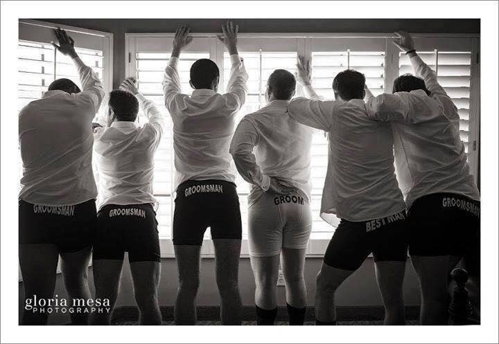 8 Pack of Wedding Party Boxer Briefs Wedding Boxers Wedding - Etsy