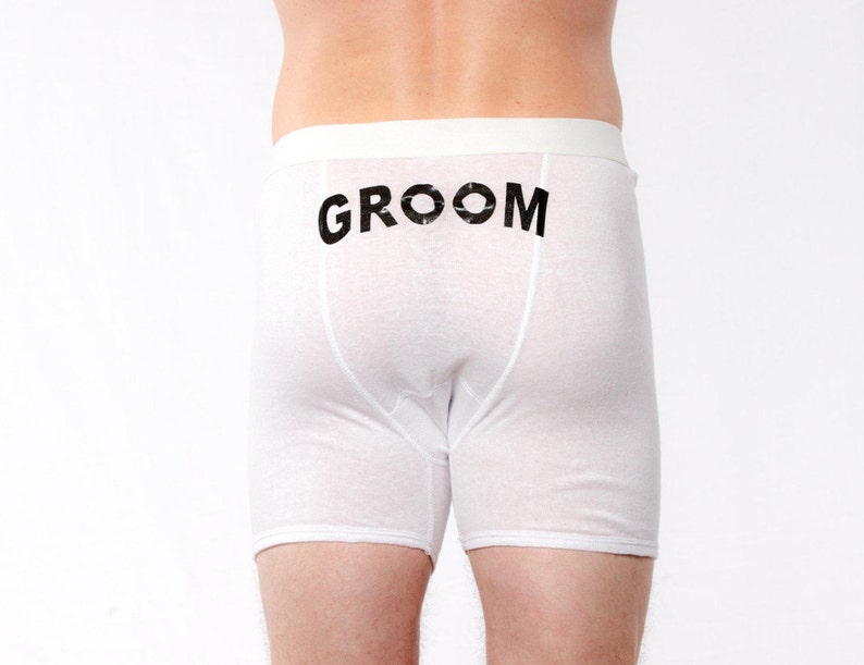 Fun Groom Boxer Briefs Groom Underwear Wedding Photography Etsy