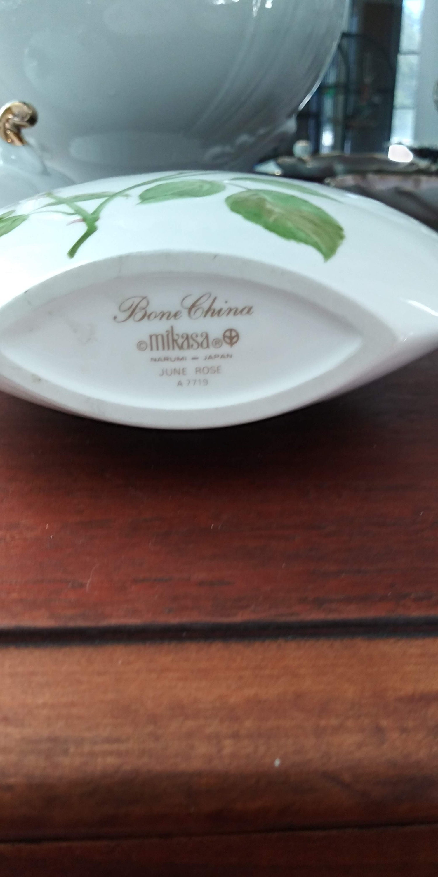 French Boudoir Chic Collection of Pink and White, Footed Trinket Dish ...