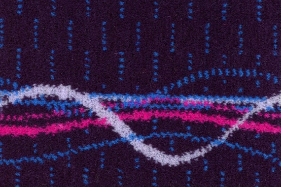 First Dynamic Lines Moquette Fabric Sold by the Metre | Etsy