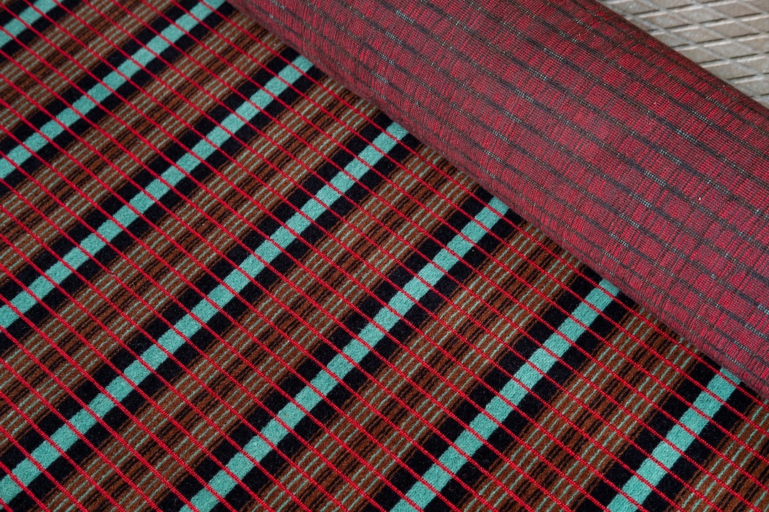 London Bus (1950's) Rt Bus Moquette Fabric Sold by the Metre - Etsy
