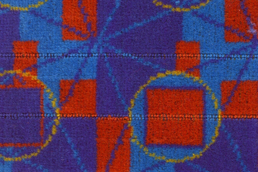 London Underground Bakerloo Line Moquette by the Metre - Etsy
