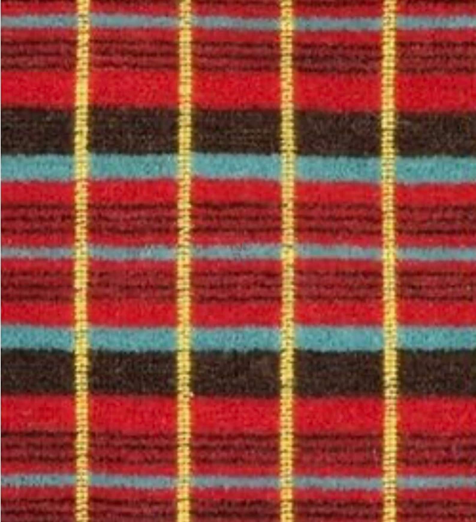 Routemaster bus London transport Moquette by the meter | Etsy