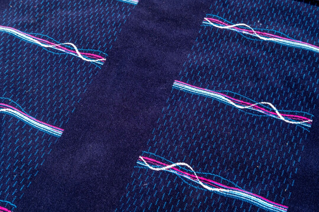 First Dynamic Lines Moquette Fabric Sold by the Metre - Etsy