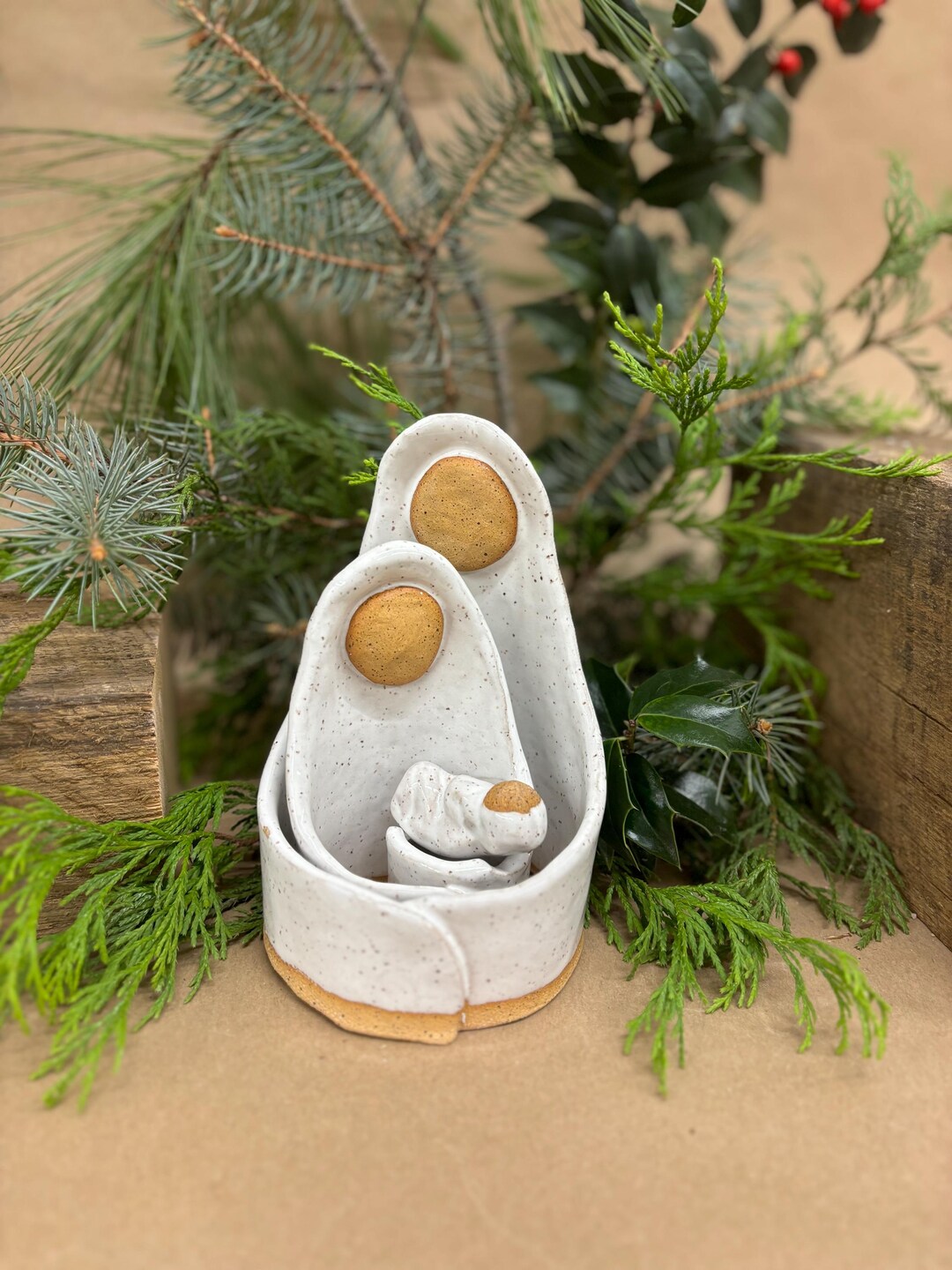 Pottery Nativity, Handmade - Etsy