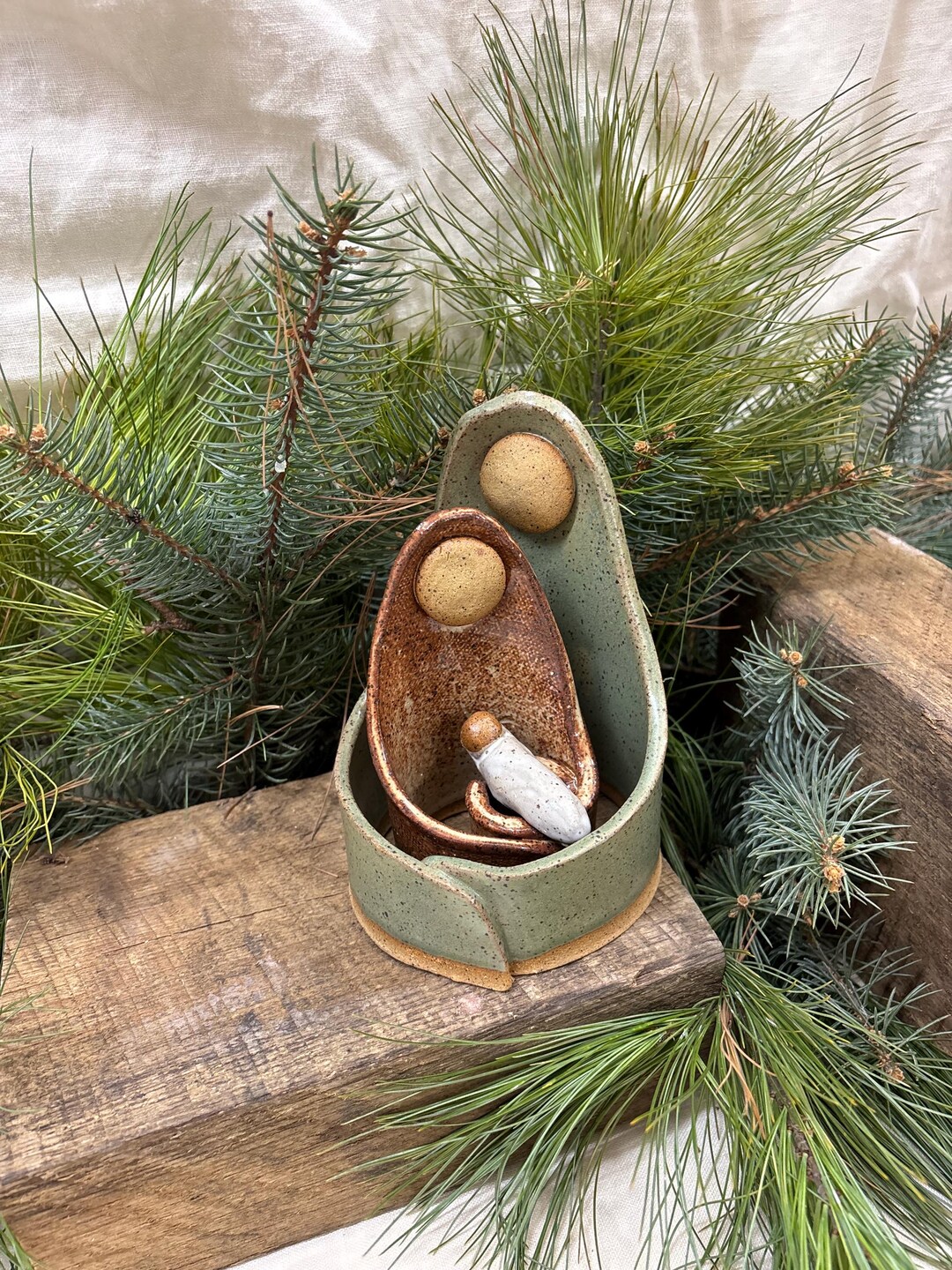Pottery Nativity, Handmade - Etsy