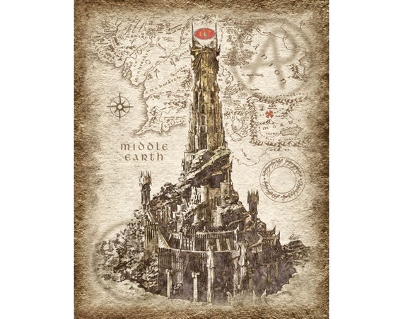 Sauron Tower Art
