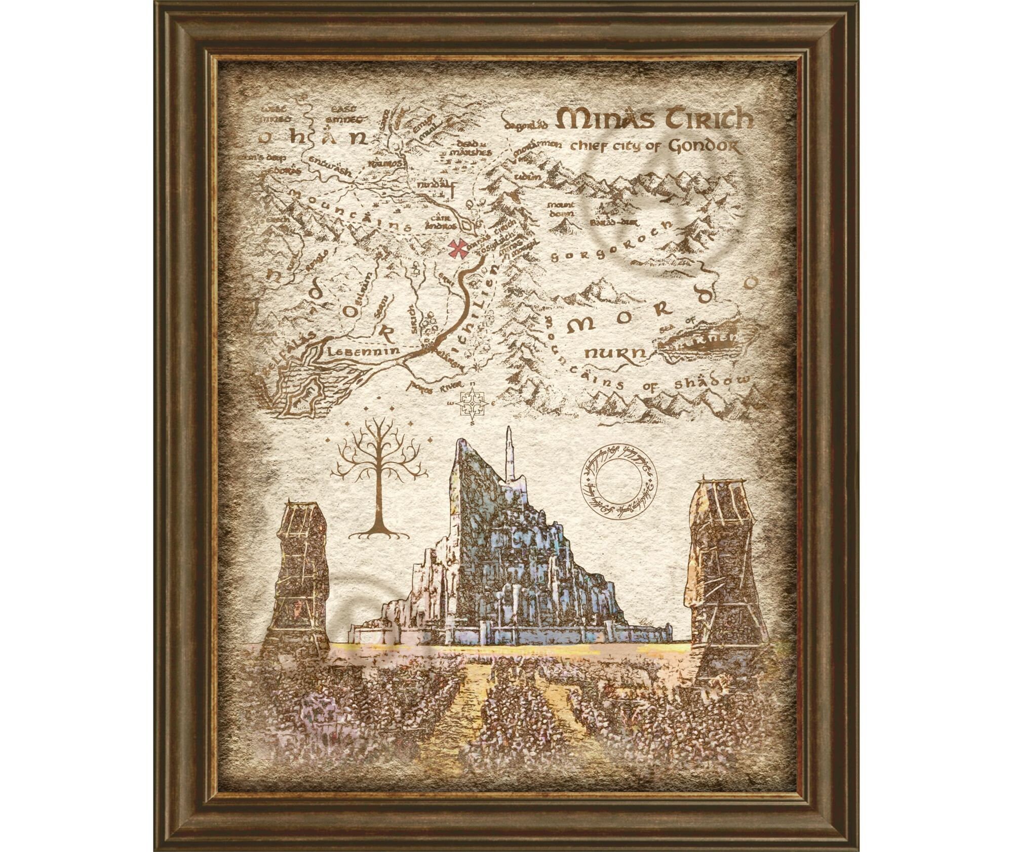 Gondor City Map