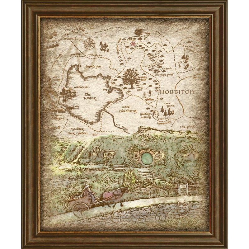 Hobbiton Art Digital - Etsy