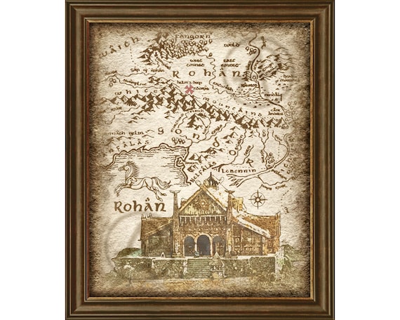 Edoras Map Middle Earth Battle Game: War Of The Rohirrim Battle Of