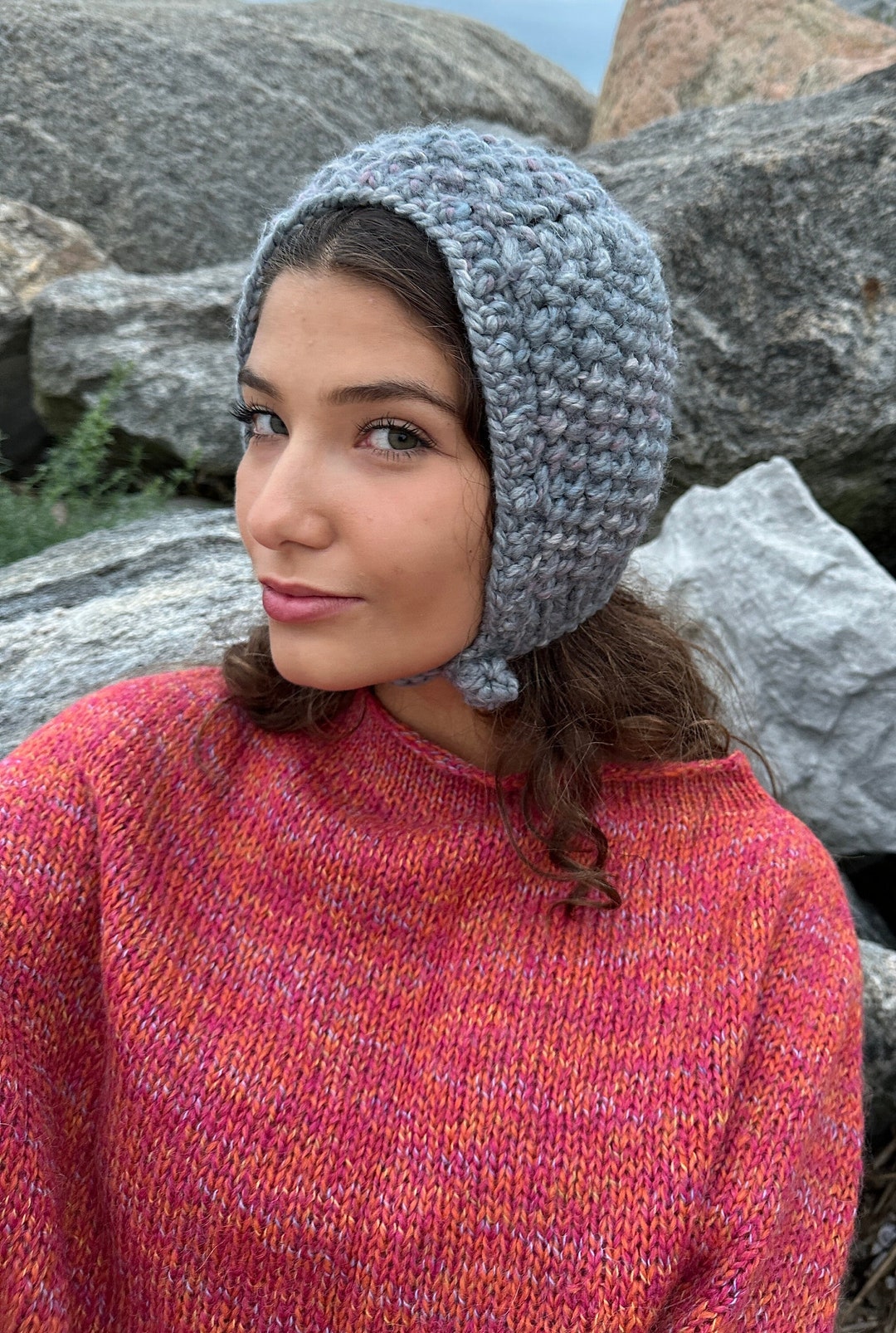 Balaclava Hat Hand Knit Chunky Popular Winter Helmet Popular ...