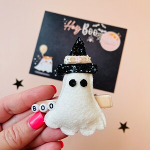 Halloween Cute Ghost Hair Clips for Toddlers and Girls Halloween Gifts ...